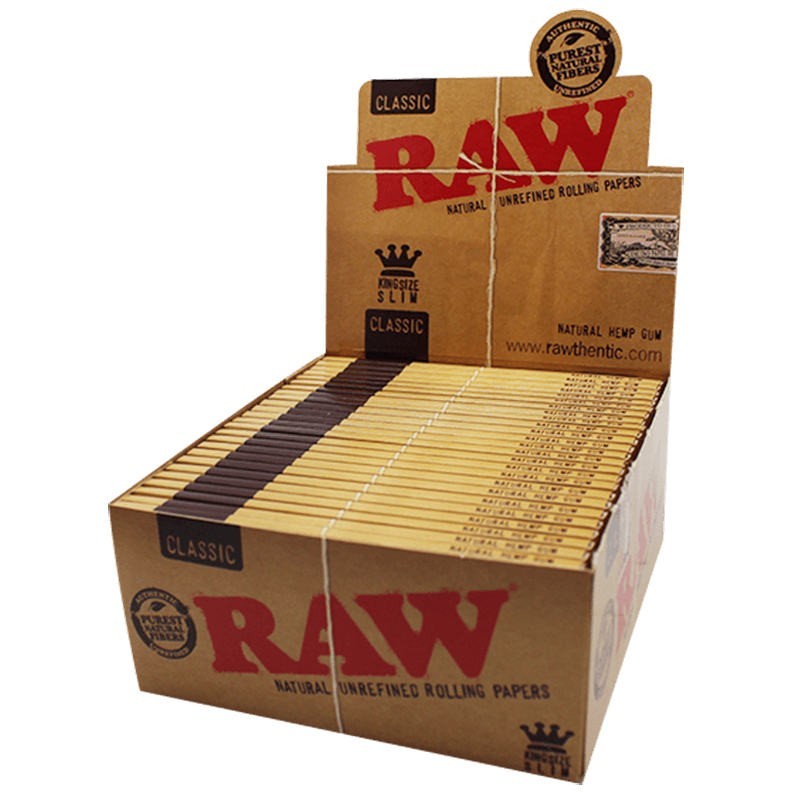 RAW KING SIZE SLIM 50CT– LA Cash & Carry